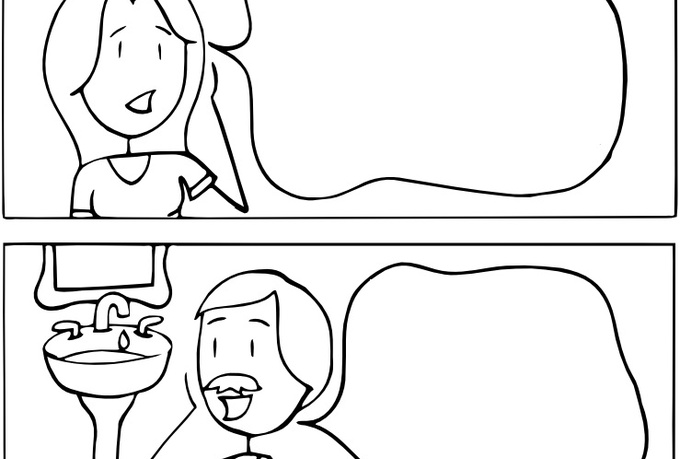 make a simple 3 to 6 panel comic strip - fiverr